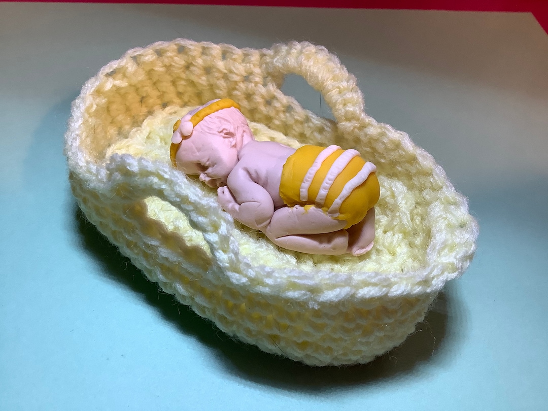 Mini Moses Bed W/baby - Etsy