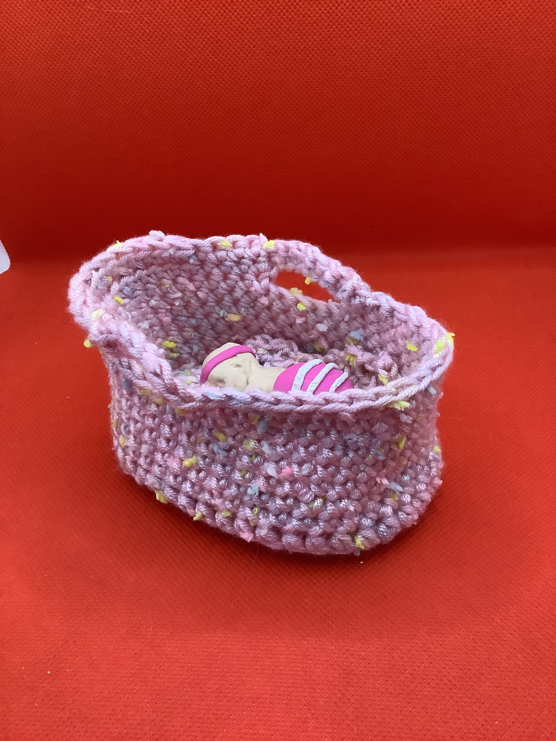 Mini Moses Bed W/baby - Etsy