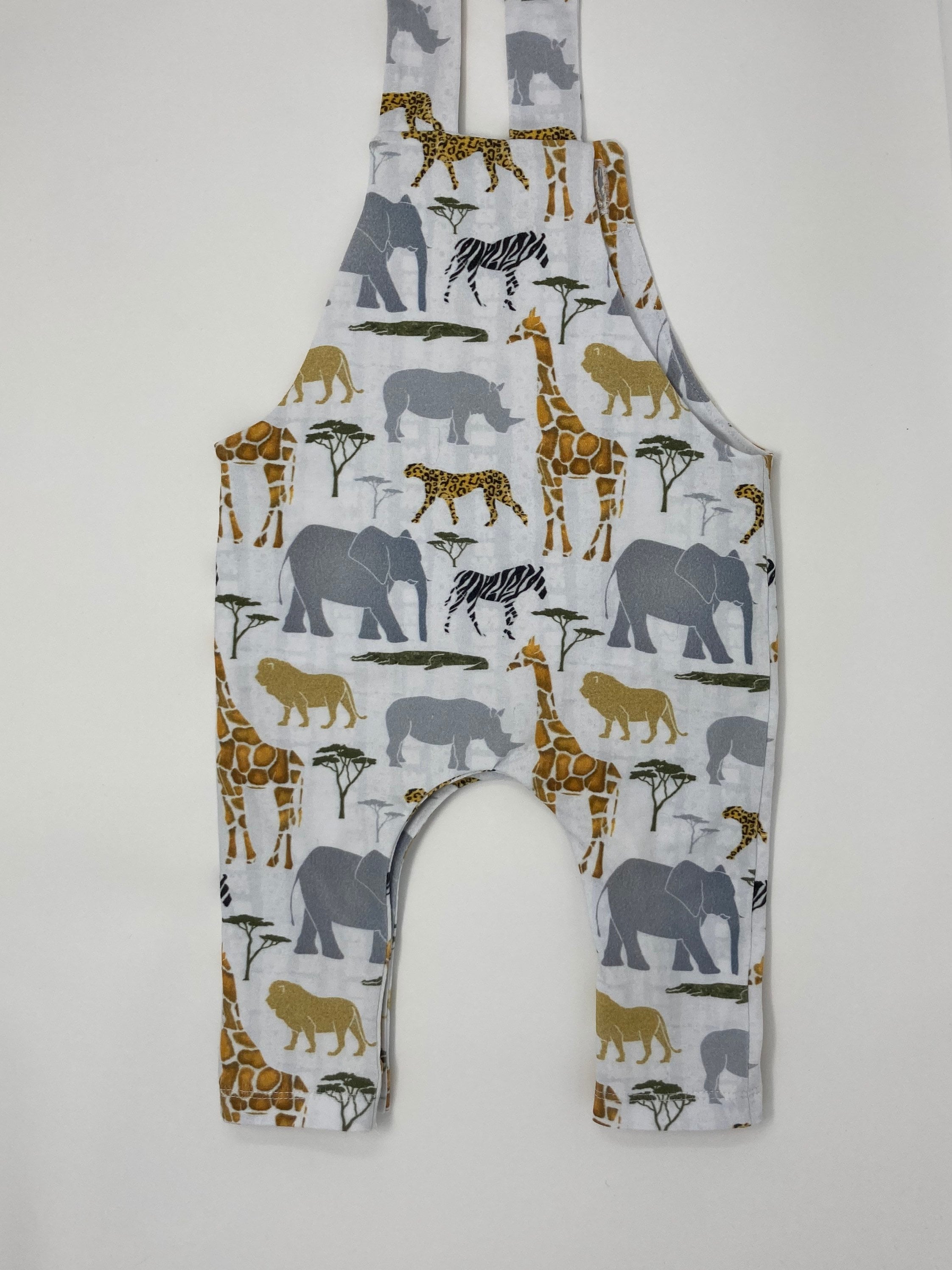 Zoo Animals Jungle Animals Overalls - Etsy