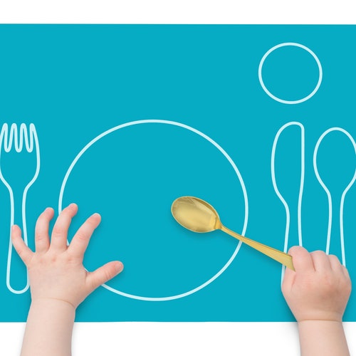 Pink Montessori Placemat Printable Personalized Name | Etsy