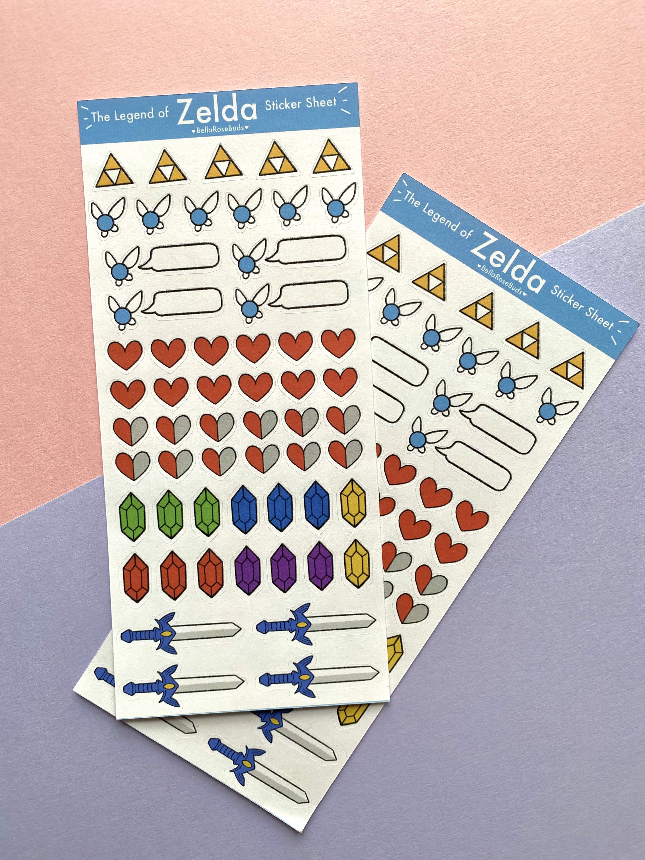 The Legend of Zelda Planner Stickers | Etsy