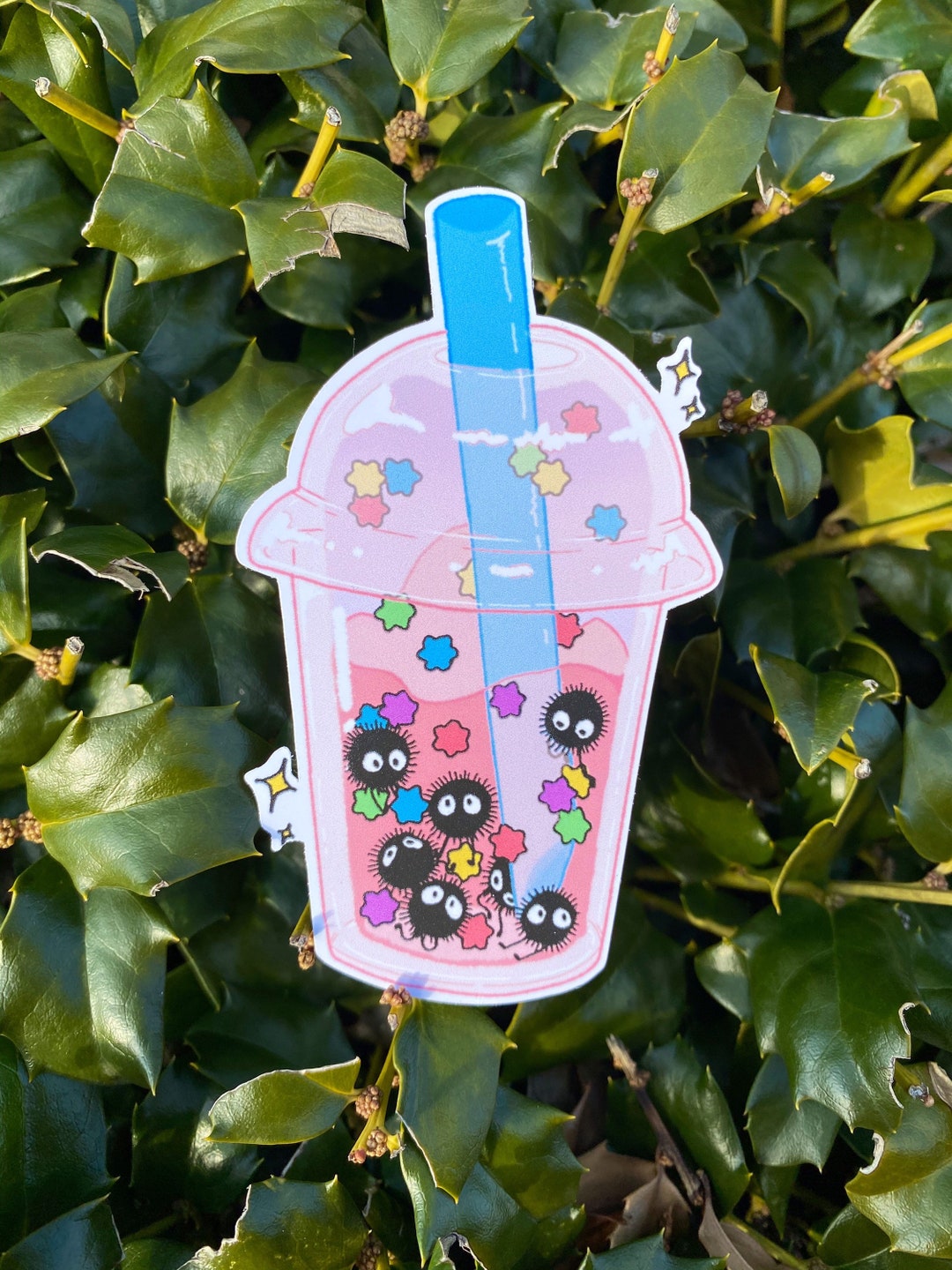 Soot Sprite Boba Sticker - Etsy Australia