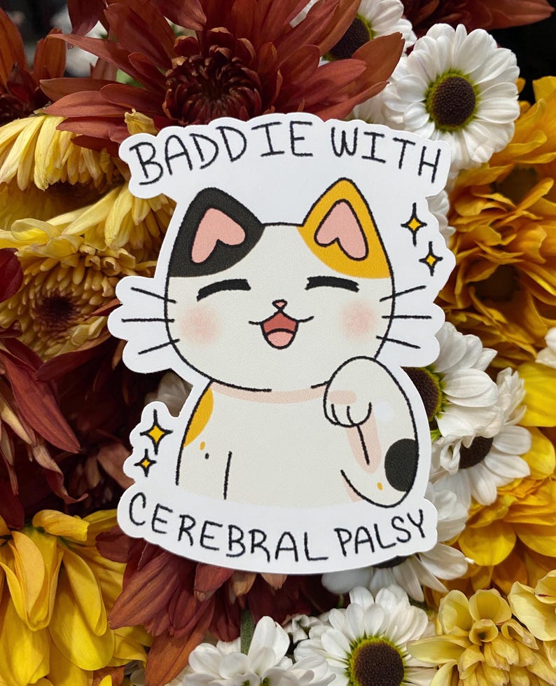 Cerebral Palsy Sticker - Etsy