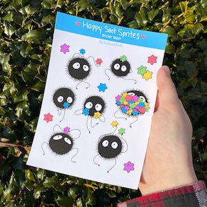 Soot Sprite Sticker Sheet - Etsy