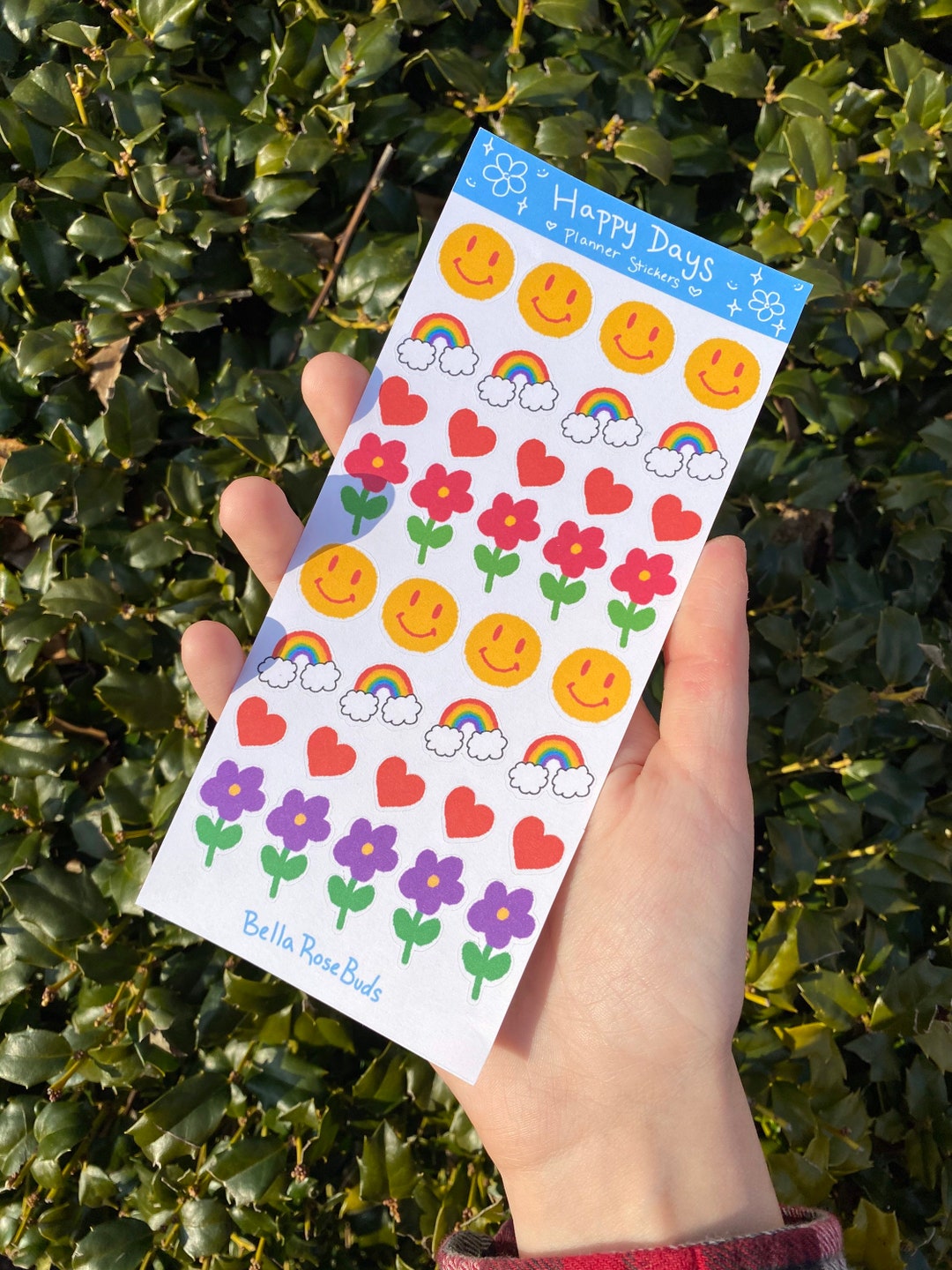Happy Days Sticker Sheet - Etsy