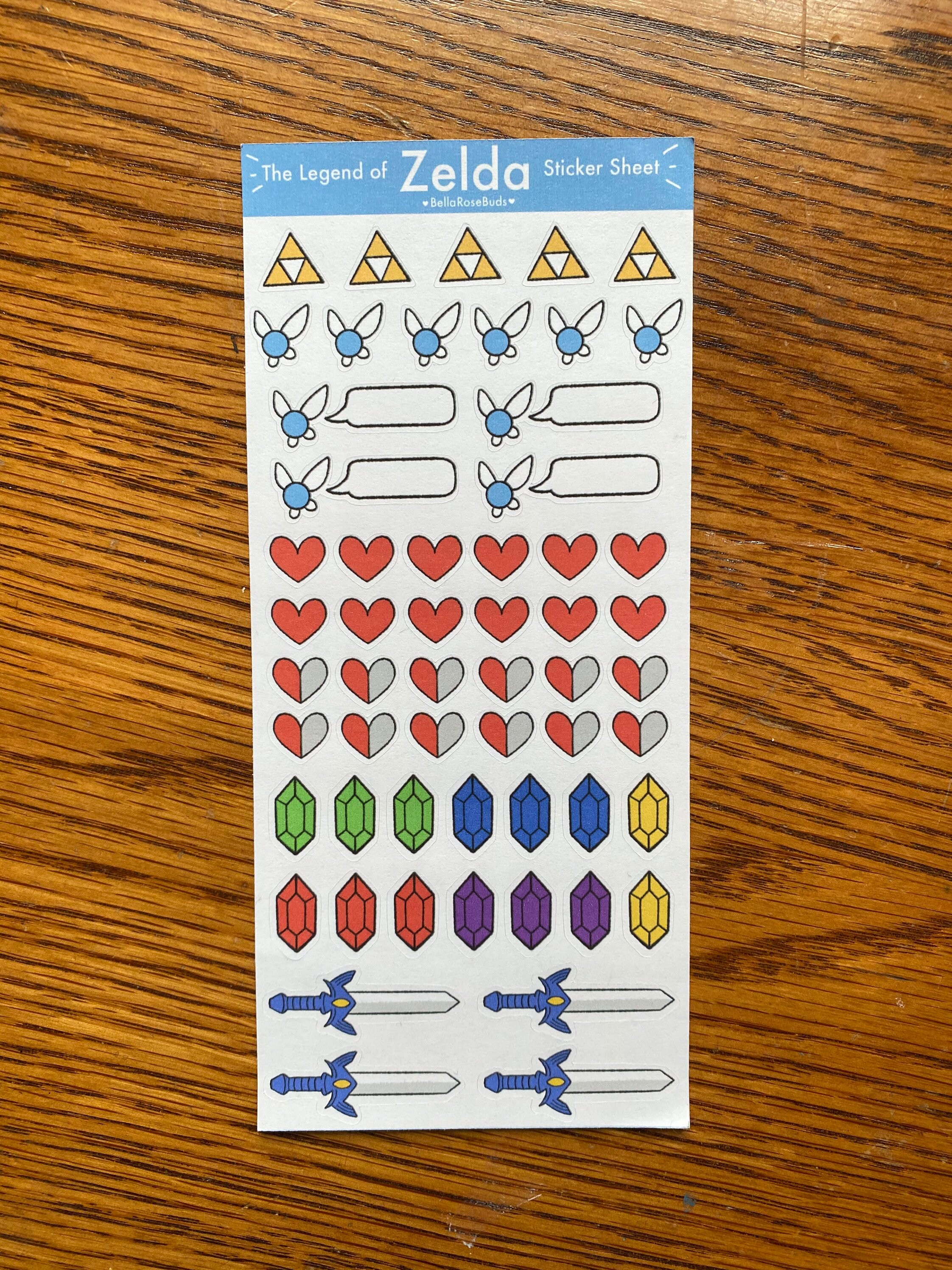 The Legend of Zelda Planner Stickers | Etsy