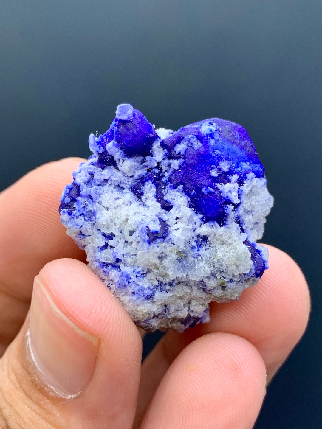 Natural Blue Colour Lazurite Crystal From Badakshan Afghanistan Mine ...