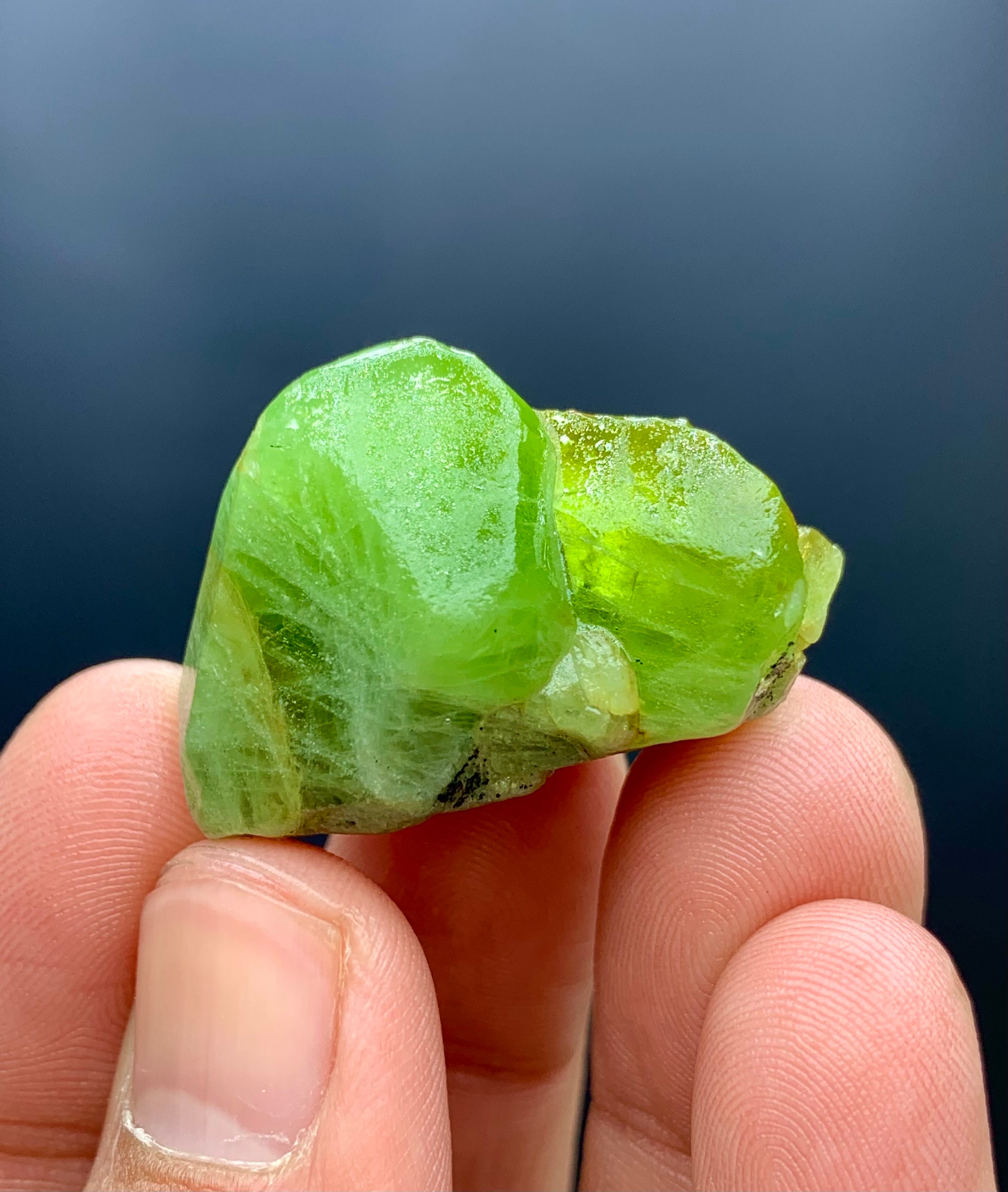 Natural Green Peridot Crystal , Green Peridot Specimen , Fine Minerals ...