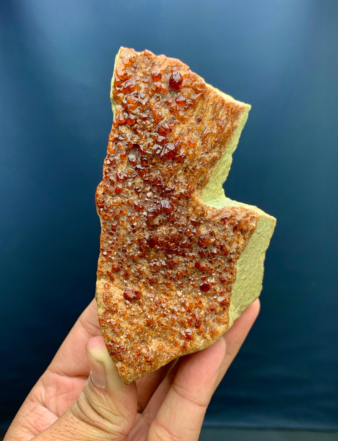 Natural Big Garnet on Matrix , Garnet Specimen, Rare Garnet Crystals ...