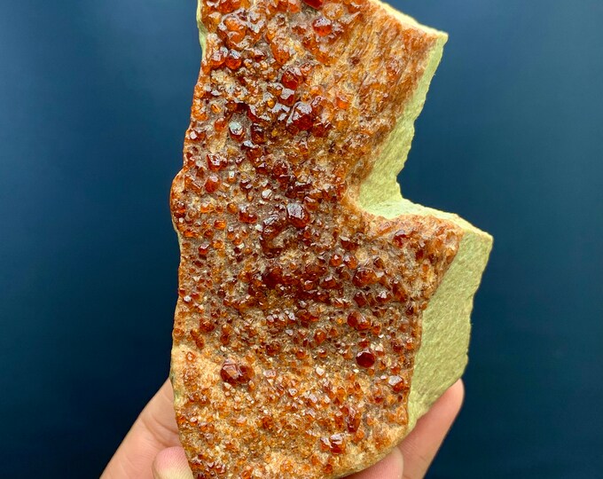 Natural Big Garnet on Matrix , Garnet Specimen, Rare Garnet Crystals ...