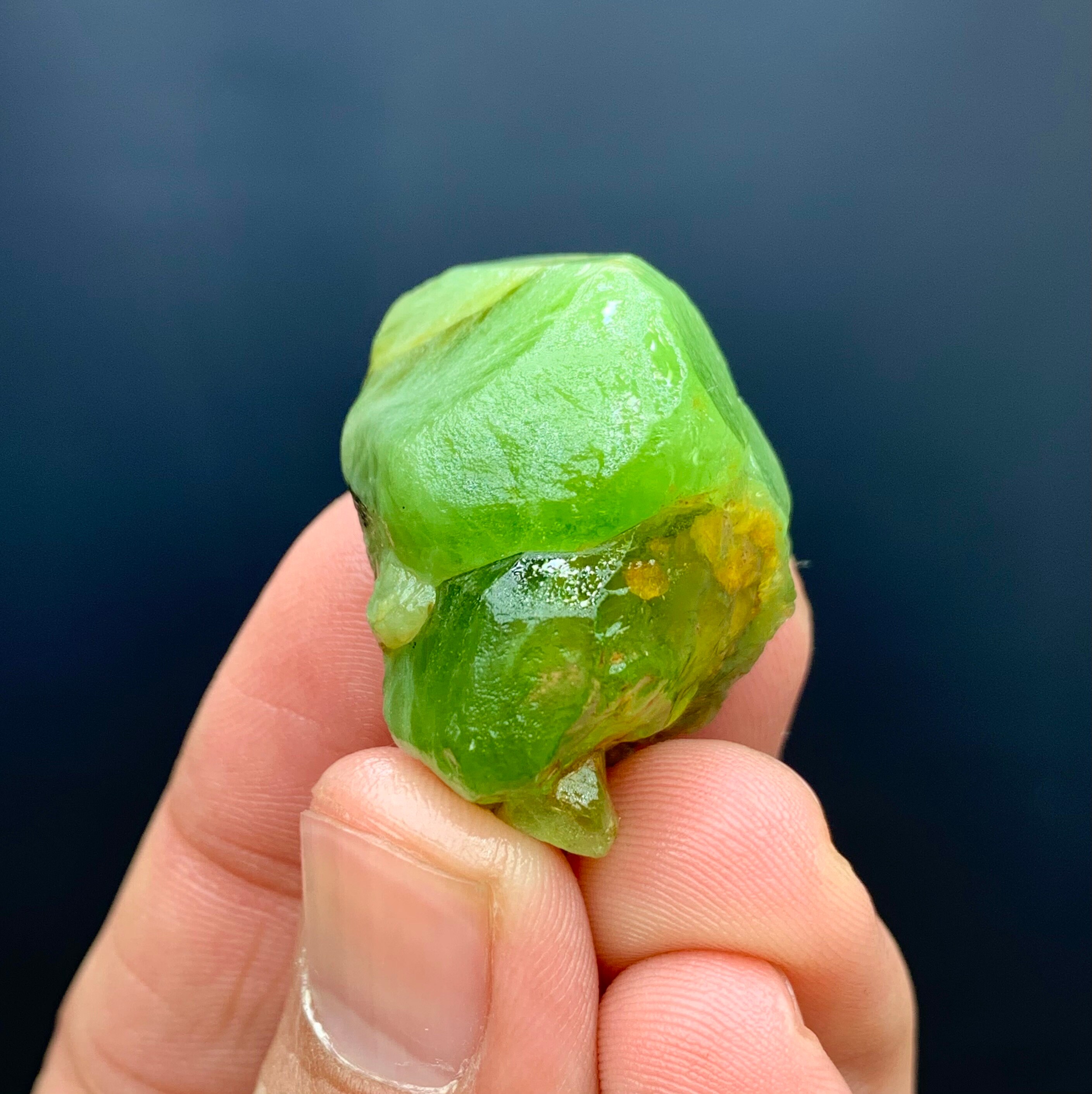 Natural Green Peridot Crystal , Green Peridot Specimen , Fine Minerals ...