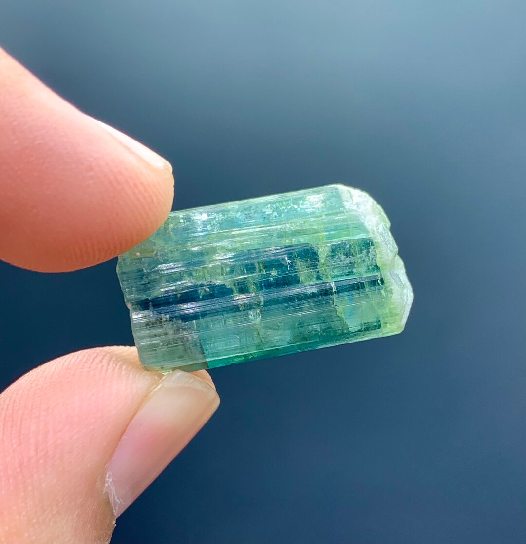 Natural Tourmaline Crystal Bi Color From Afghanistan Mine , Tourmaline ...