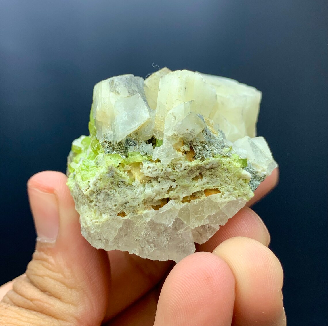 Natural Lush Green Sphene Var Titanite Crystal ,green Titanite From ...