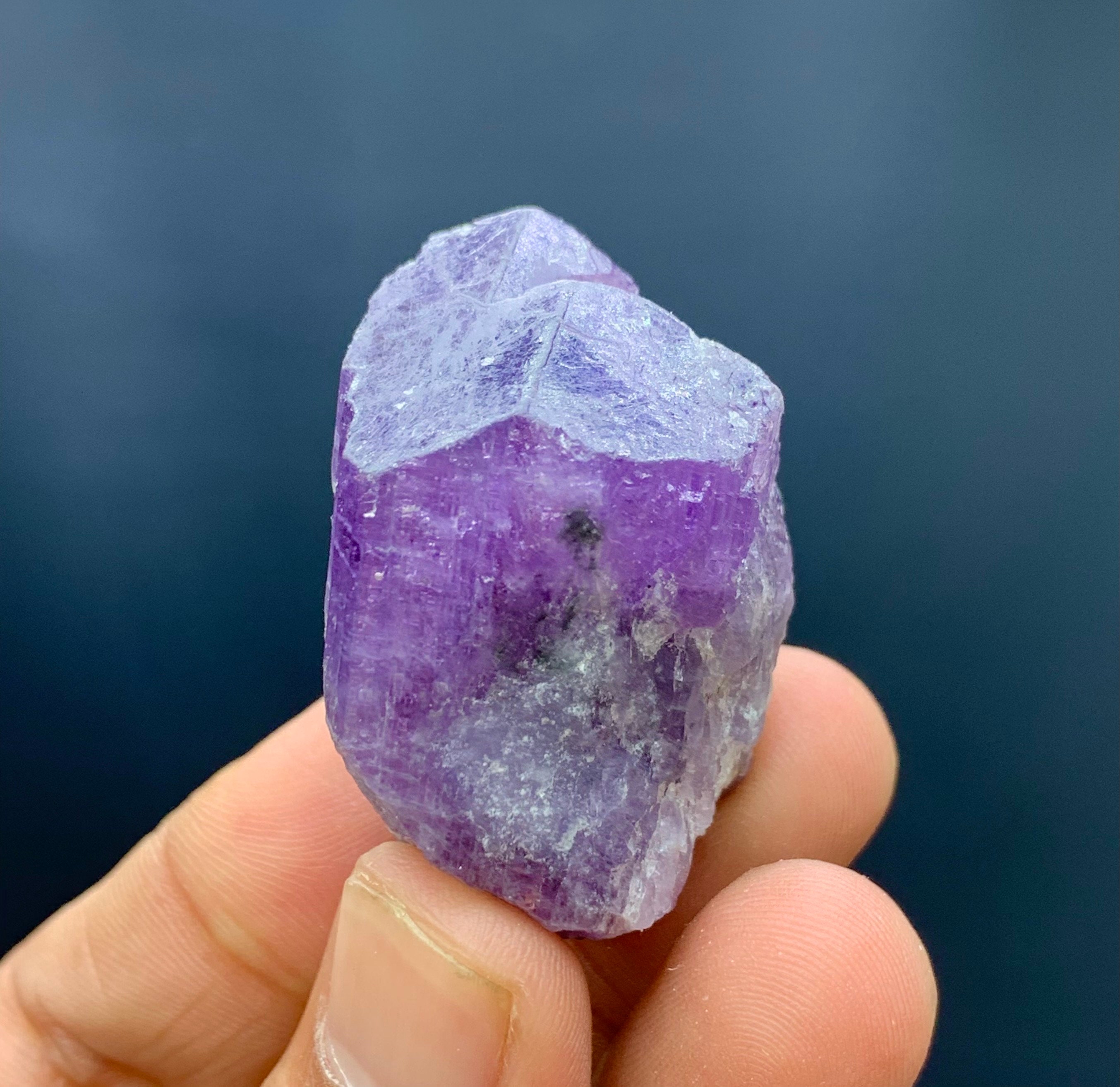 Natural Rich Purple Scapolite Twin Crystal , From Badakshan Mine ...