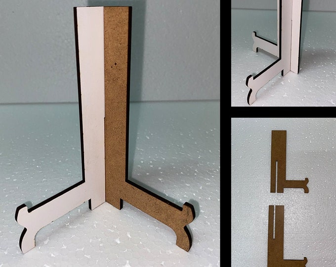 SVG Easel Stand SVG Picture Frame Stand Laser Cut Svg Dxf Files ...