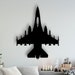 F-16 Design Laser Cut Svg Dxf Files Wall Sticker Engraving Decal ...