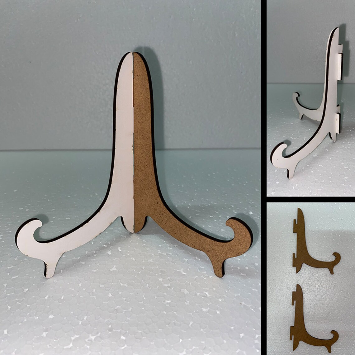 SVG Easel Stand SVG Picture Frame Stand Laser Cut Svg Dxf - Etsy Ireland