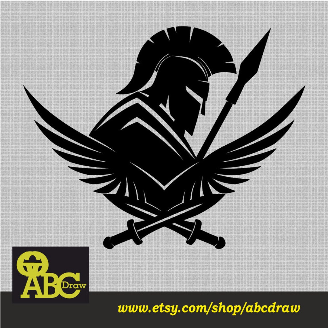 Spartan Design Laser Cut Svg Dxf Files Wall Sticker Engraving - Etsy UK