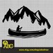 Lake Design Laser Cut Svg Dxf Files Wall Sticker Engraving Decal ...