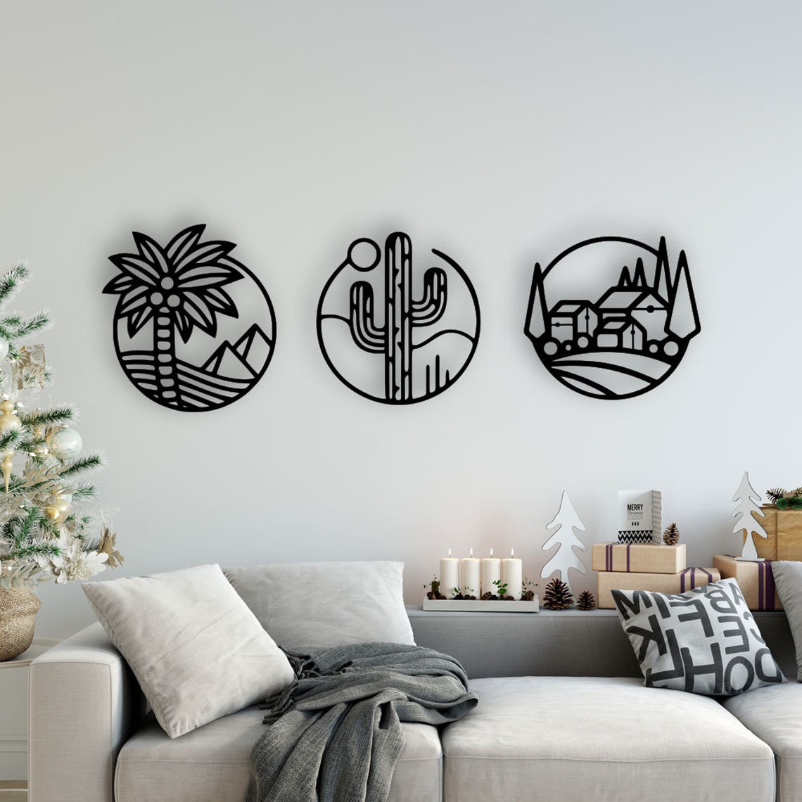 Circle Design Laser Cut Svg Dxf Files Wall Sticker Engraving Decal ...