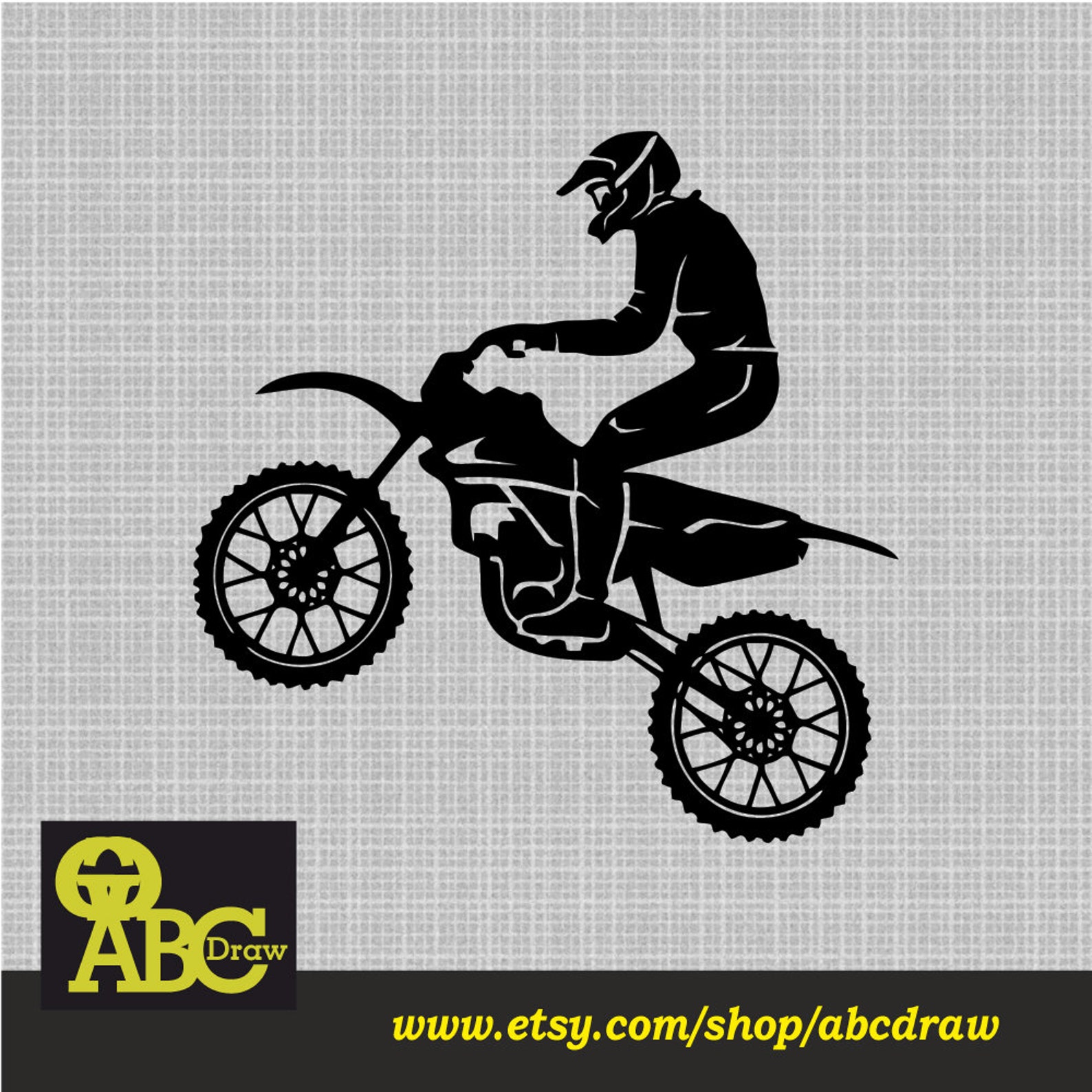 Bike Design Laser Cut Svg Dxf Files Wall Sticker Engraving | Etsy