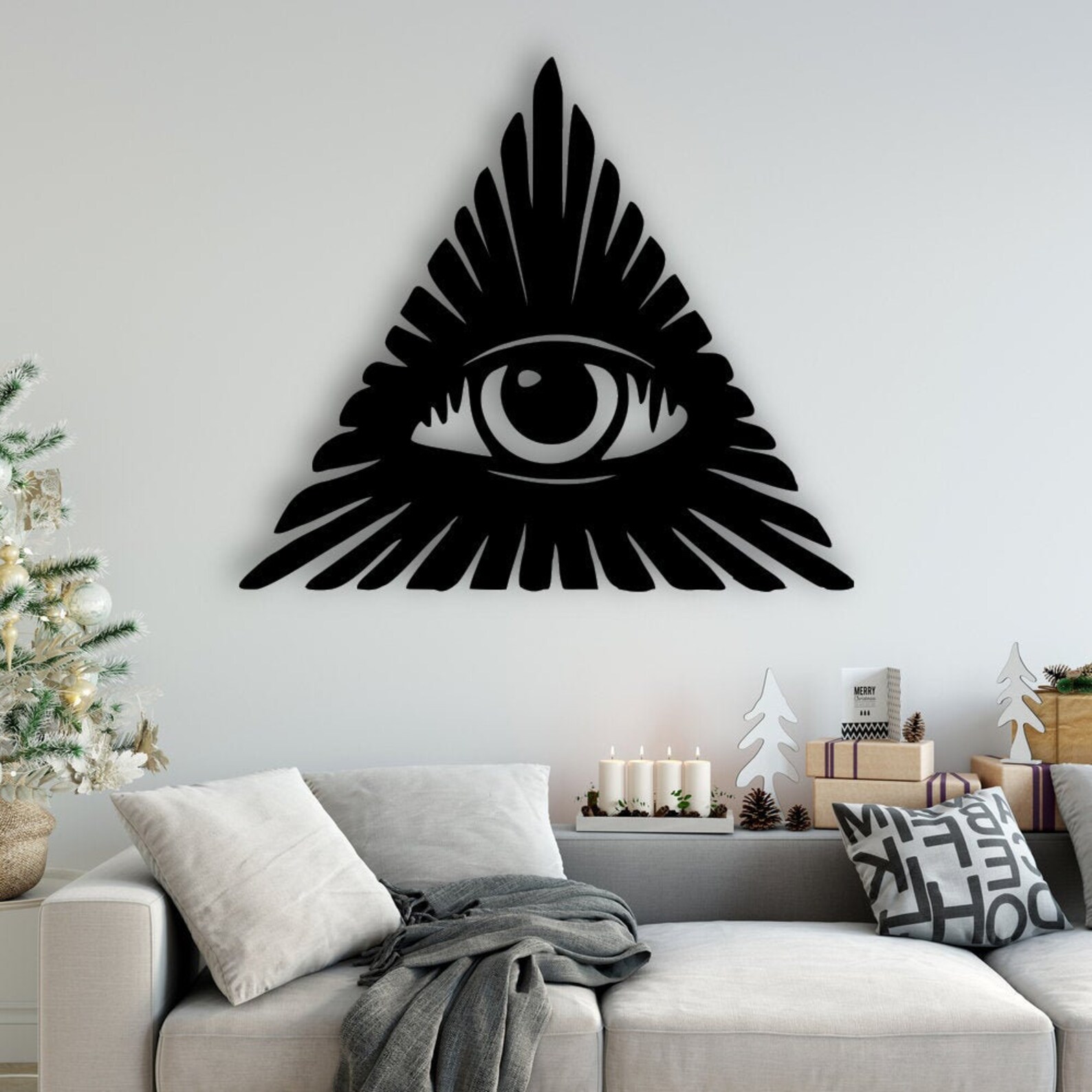 Eye Design Laser Cut Svg Dxf Files Wall Sticker Engraving Decal ...