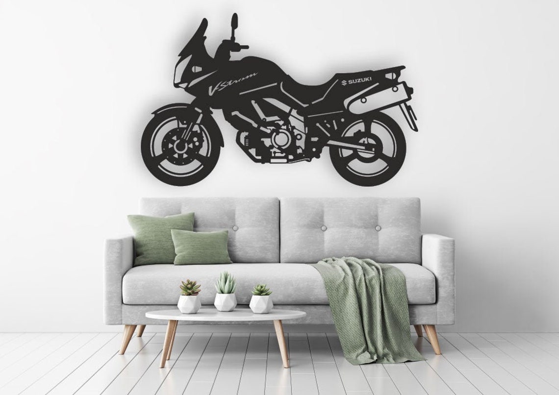 Suzuki Design Laser Cut Svg Dxf Files Wall Sticker Engraving Decal ...