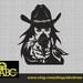 Lady Cowgirl Design Laser Cut Svg Dxf Files Wall Sticker Engraving ...