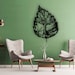Tree Leaf Design Laser Cut Svg Dxf Files Wall Sticker Engraving Decal ...