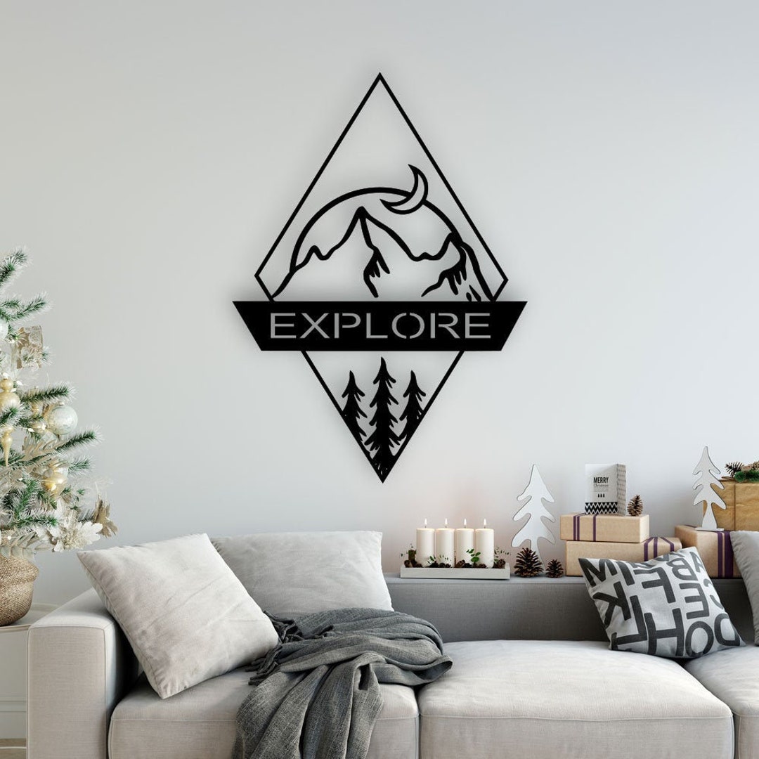 Explore Design Laser Cut Svg Dxf Files Wall Sticker Engraving Decal ...