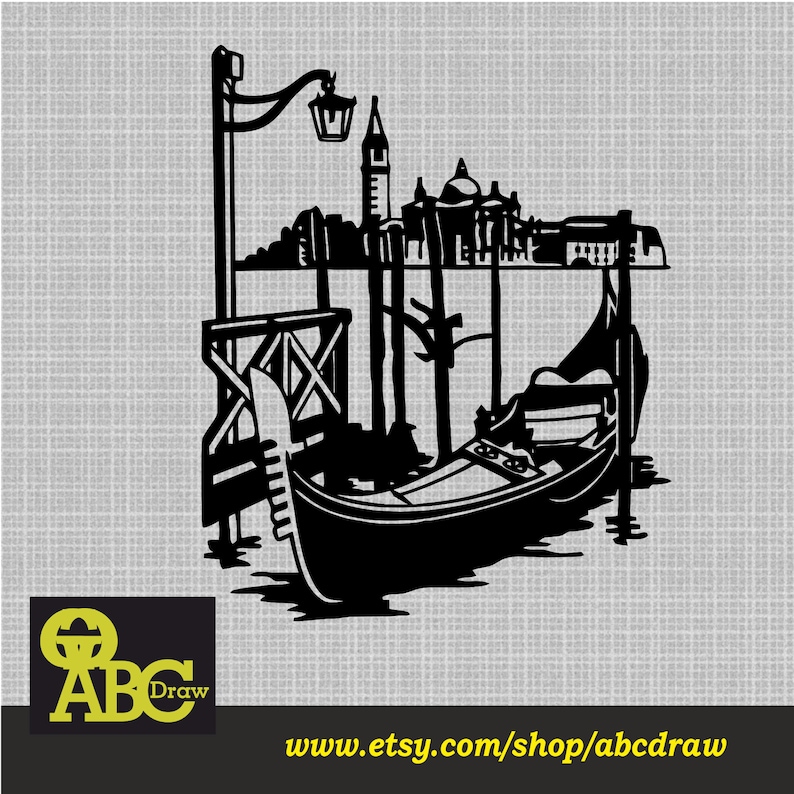 Boat Design Laser Cut Svg Dxf Files Wall Sticker Engraving Decal ...