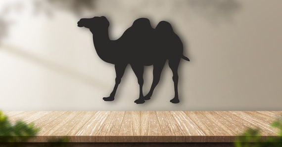 Camel Design corte láser svg dxf archivos pegatina de pared | Etsy