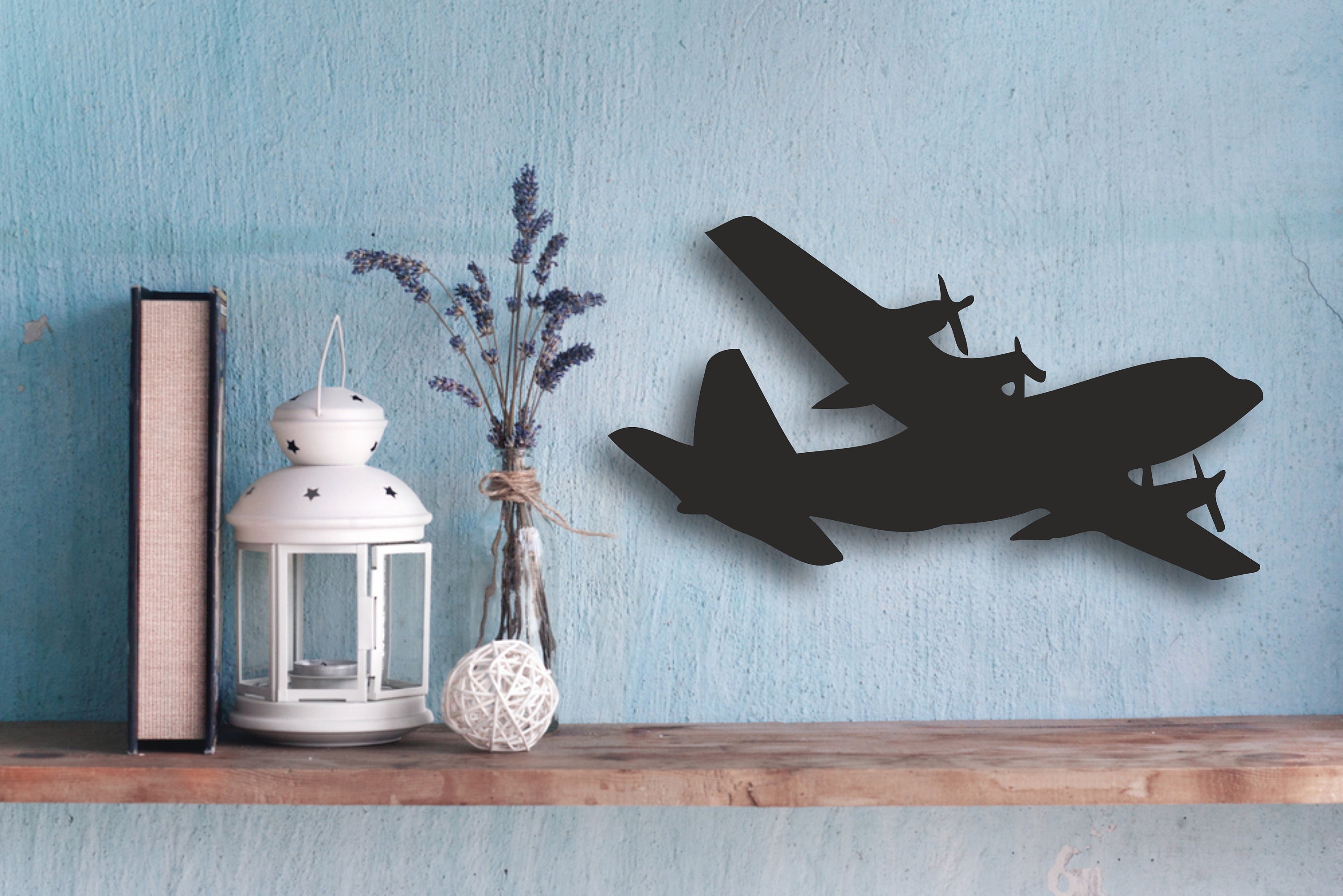 C-130 Plane Design Laser Cut Svg Dxf Files Wall Sticker - Etsy India