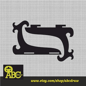 SVG Easel Stand SVG Picture Frame Stand Laser Cut Svg Dxf Files ...