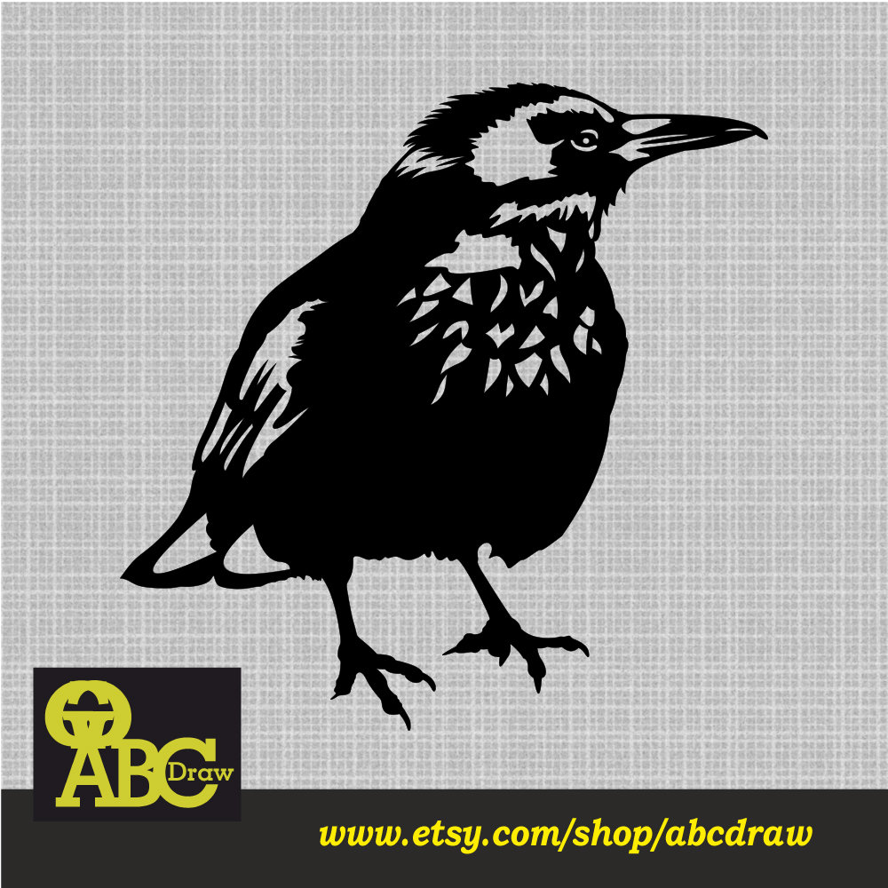 Bird Design Laser Cut Svg Dxf Files Wall Sticker Engraving Decal ...