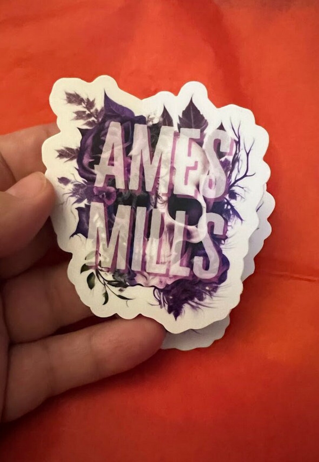Ames Mills Logo Sticker - Etsy