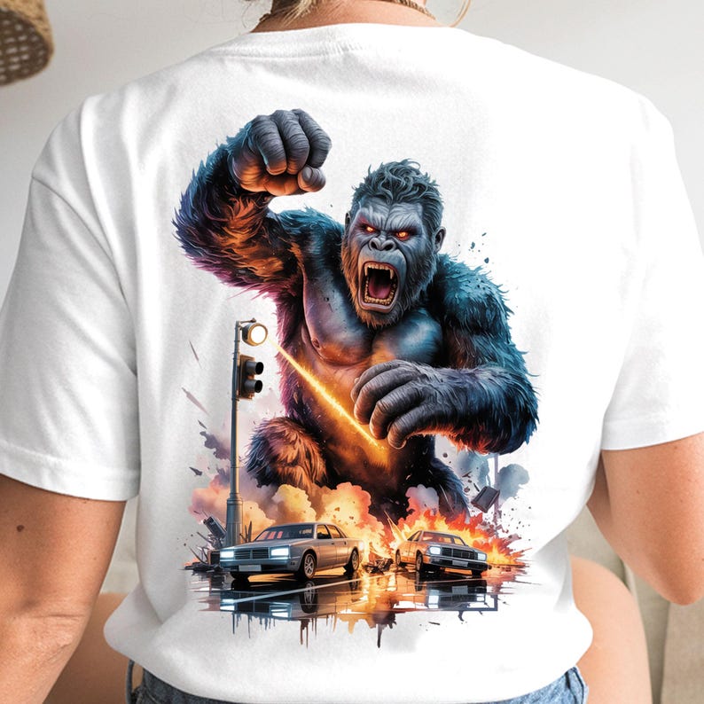 King Kong Monsterverse High Resolution PNG Digital Download, King of ...