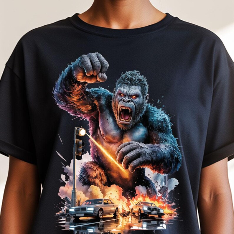 King Kong Monsterverse High Resolution PNG Digital Download, King of ...