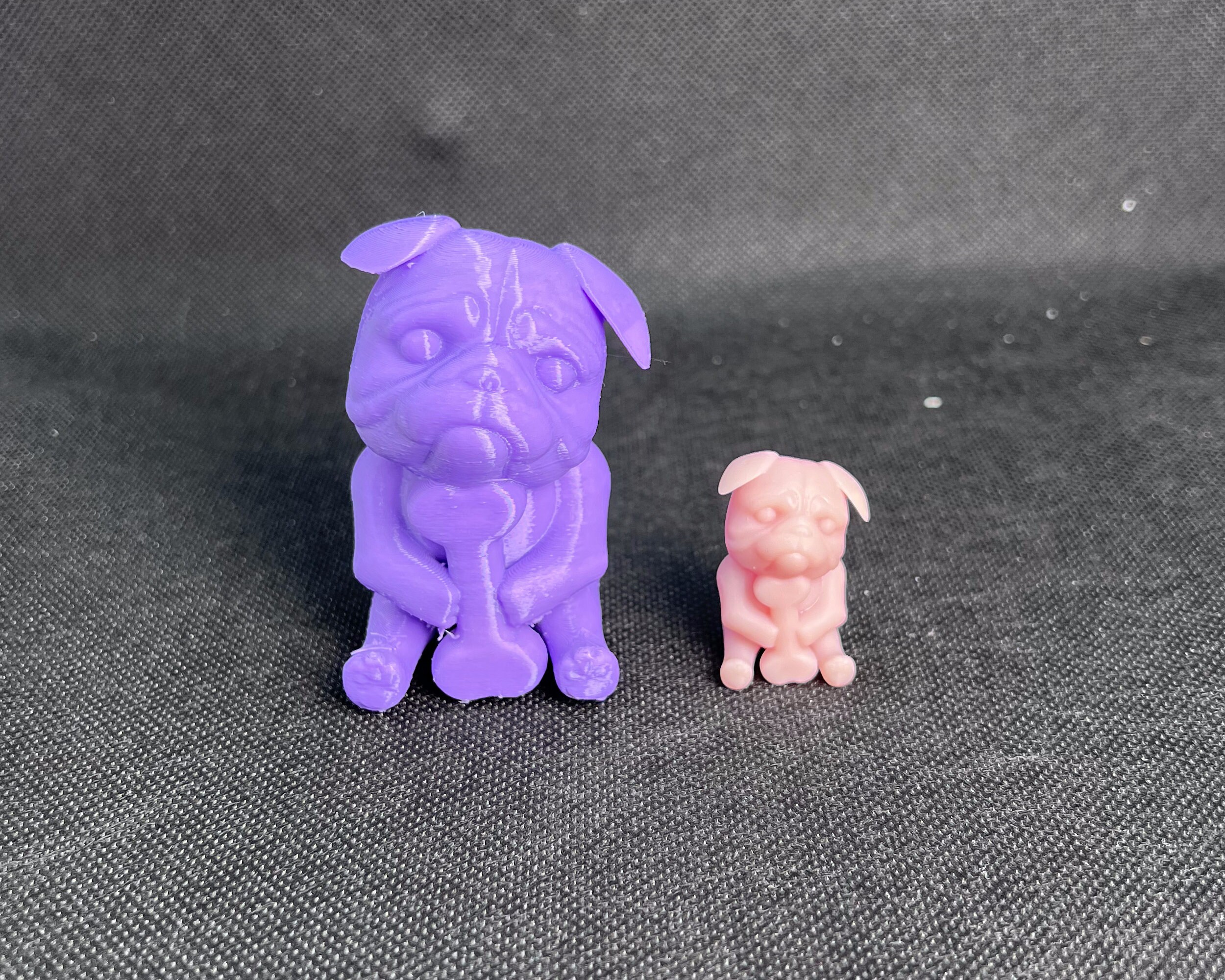 Cute Cartoon Chibi Pug Dog STL File download - Etsy