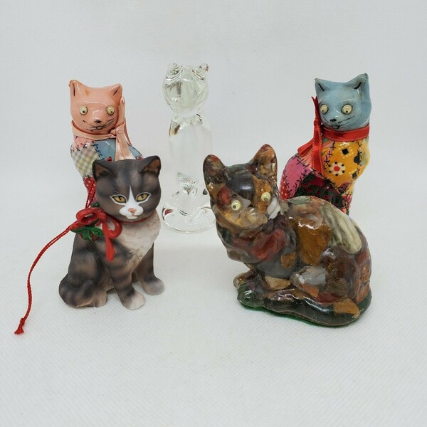 Patchwork Figurines - Etsy