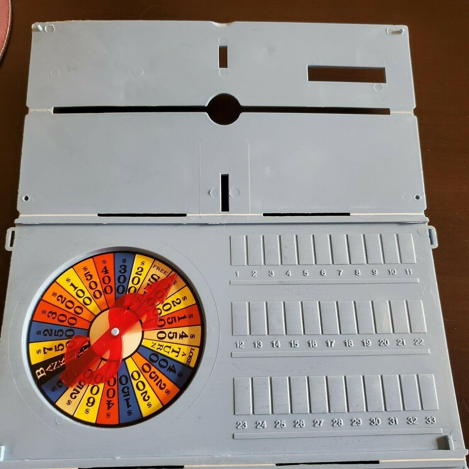 Pressman Wheel of Fortune Travel Size Game Vintage 1988 - Etsy