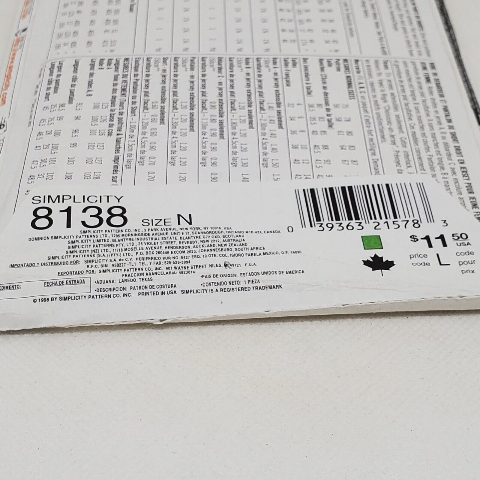 Simplicity 8138 Sewing Pattern Athletic Stripe Sportswear Dress Top ...