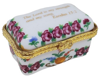 Imperial Porcelain Trinket Box - Etsy