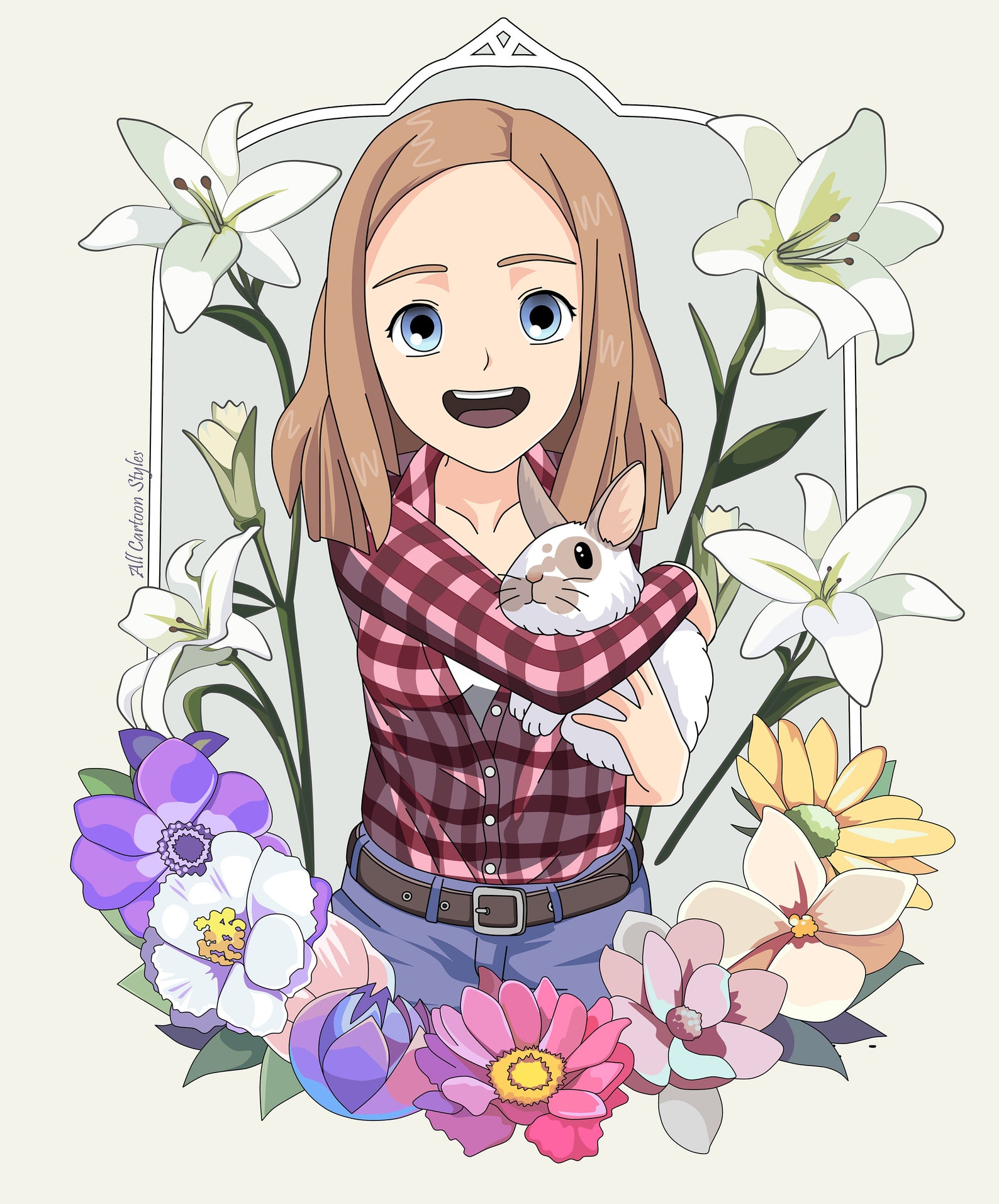 Custom Anime Character Manga Character Cosplay Portrait - Etsy