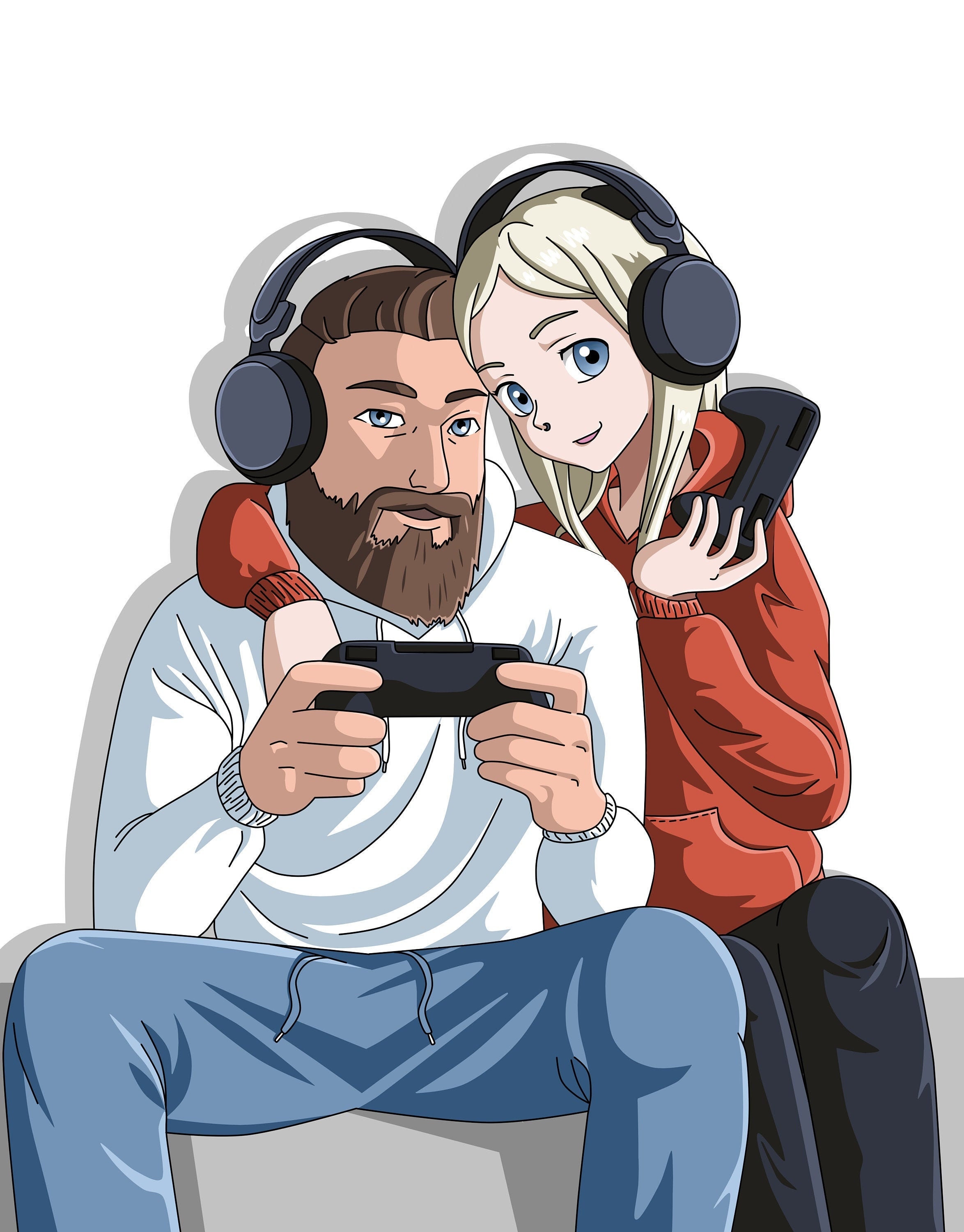 Cute Gamer Relationship