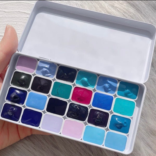 Watercolor Paint Set - Etsy