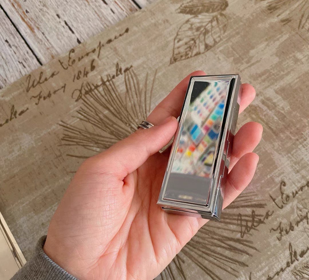 Mini Paint Case Painting Palette Tin Box Mirror Effect - Etsy UK