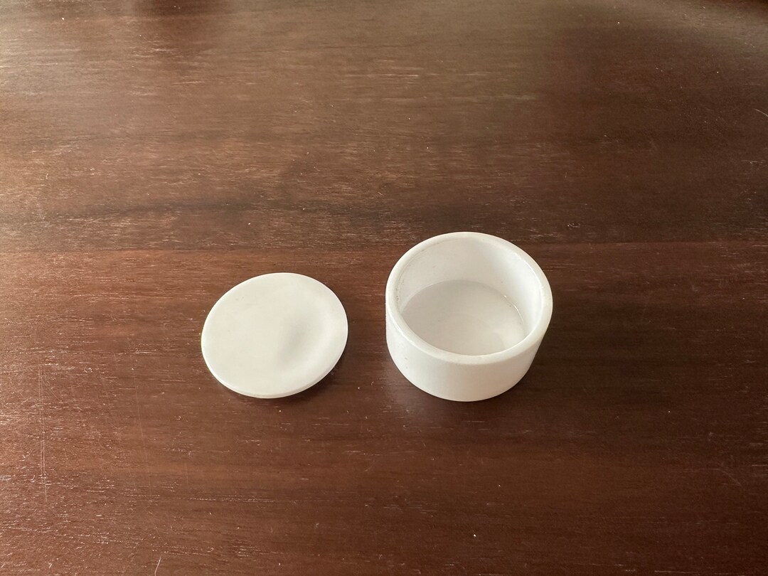 Ceramic Ink Pot With Lid 6ml - Etsy