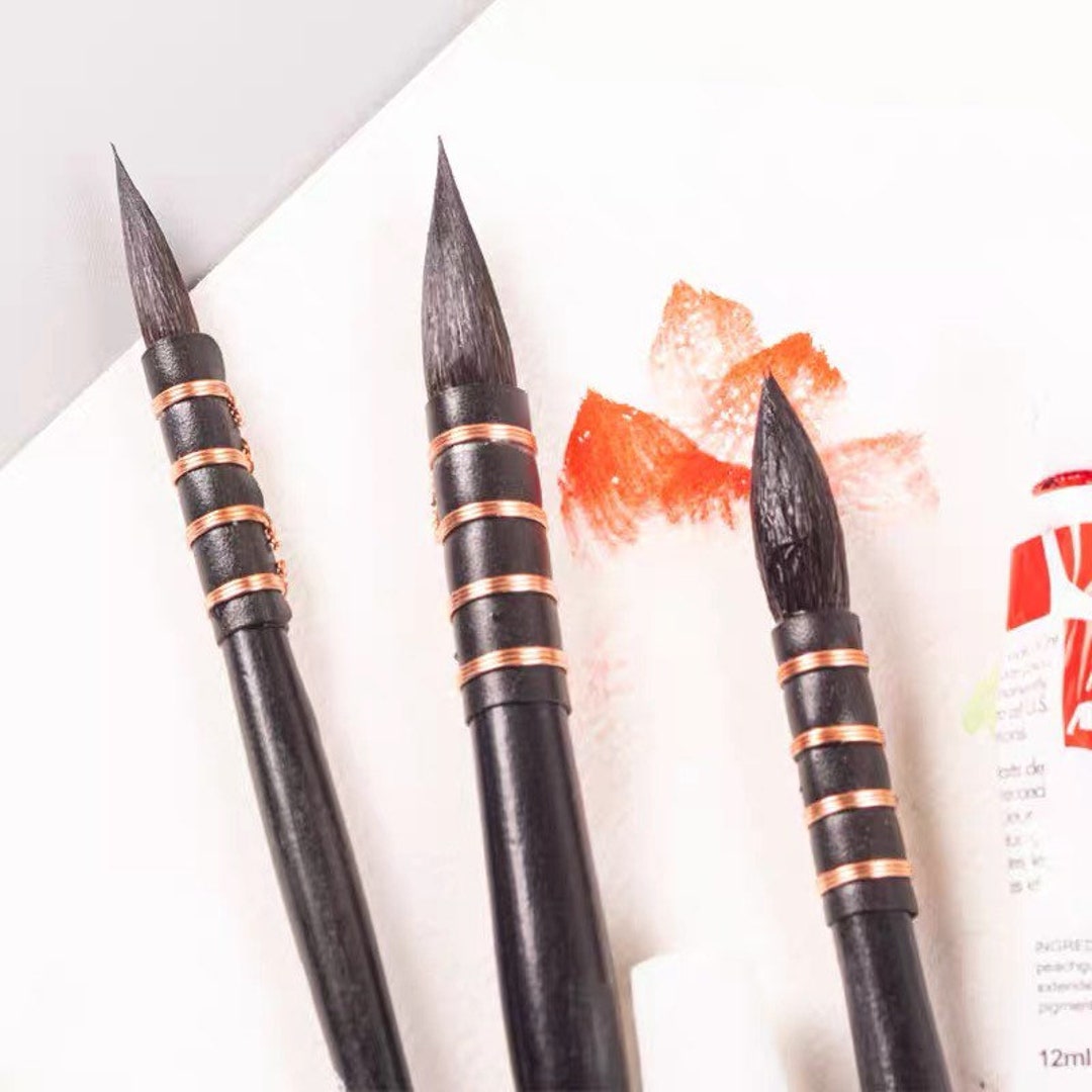 Master's Squirrel Brush Watercolour Professional Painting Round Brushes ...