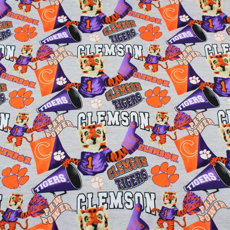 Clemson Mask - Etsy